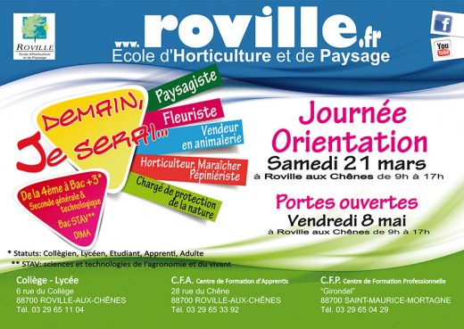 École d’horticulture et de paysage de Roville aux Chênes : l ...