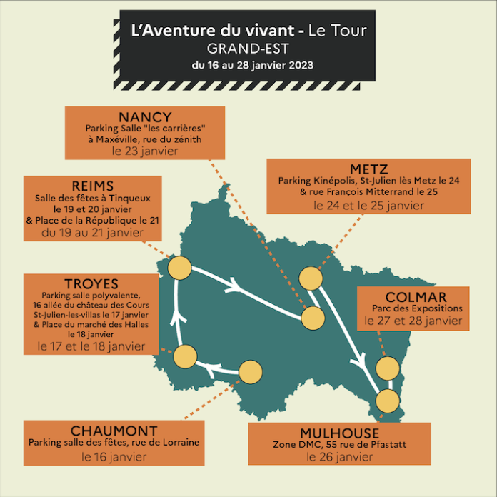 Le camion de L'Aventure du vivant dans le Grand-Est - Lorraine Magazine