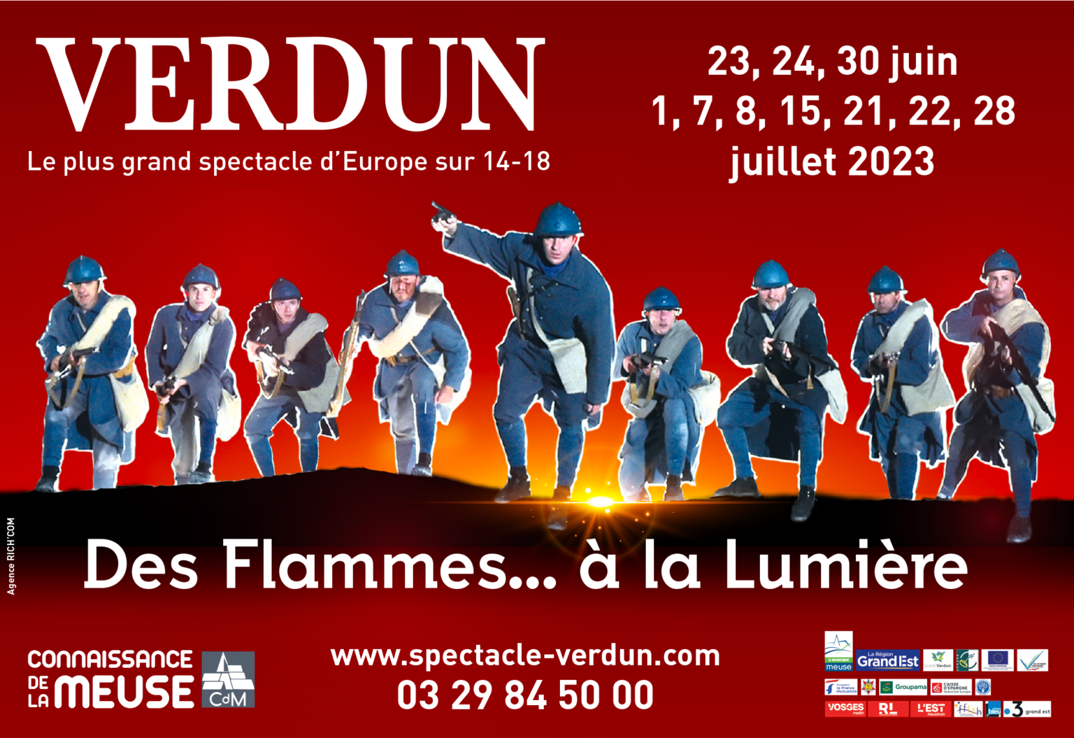 14-18 en son et lumière à Verdun - Lorraine Magazine