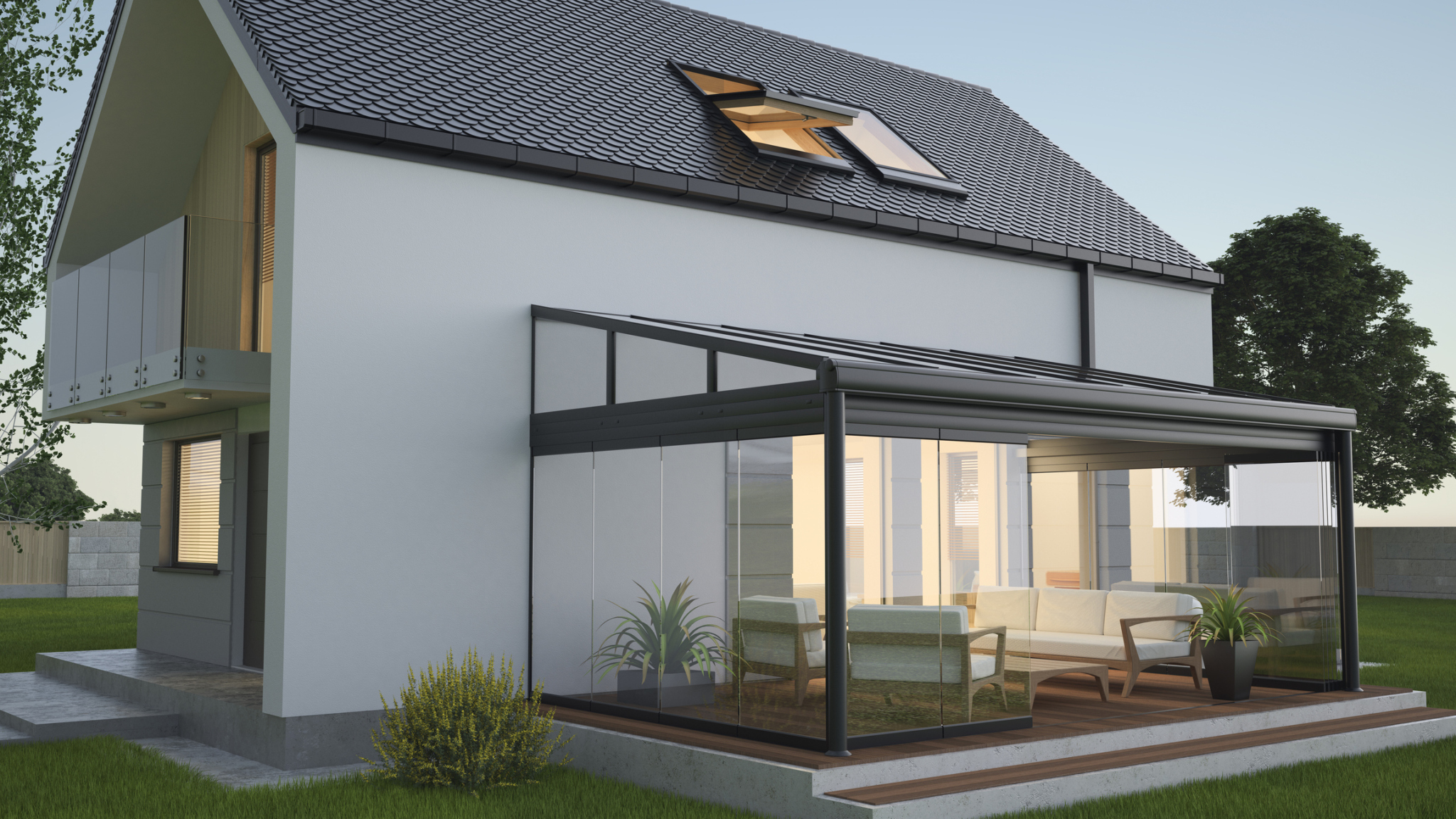Véranda en aluminium, une touche de modernité - Lorraine Magazine